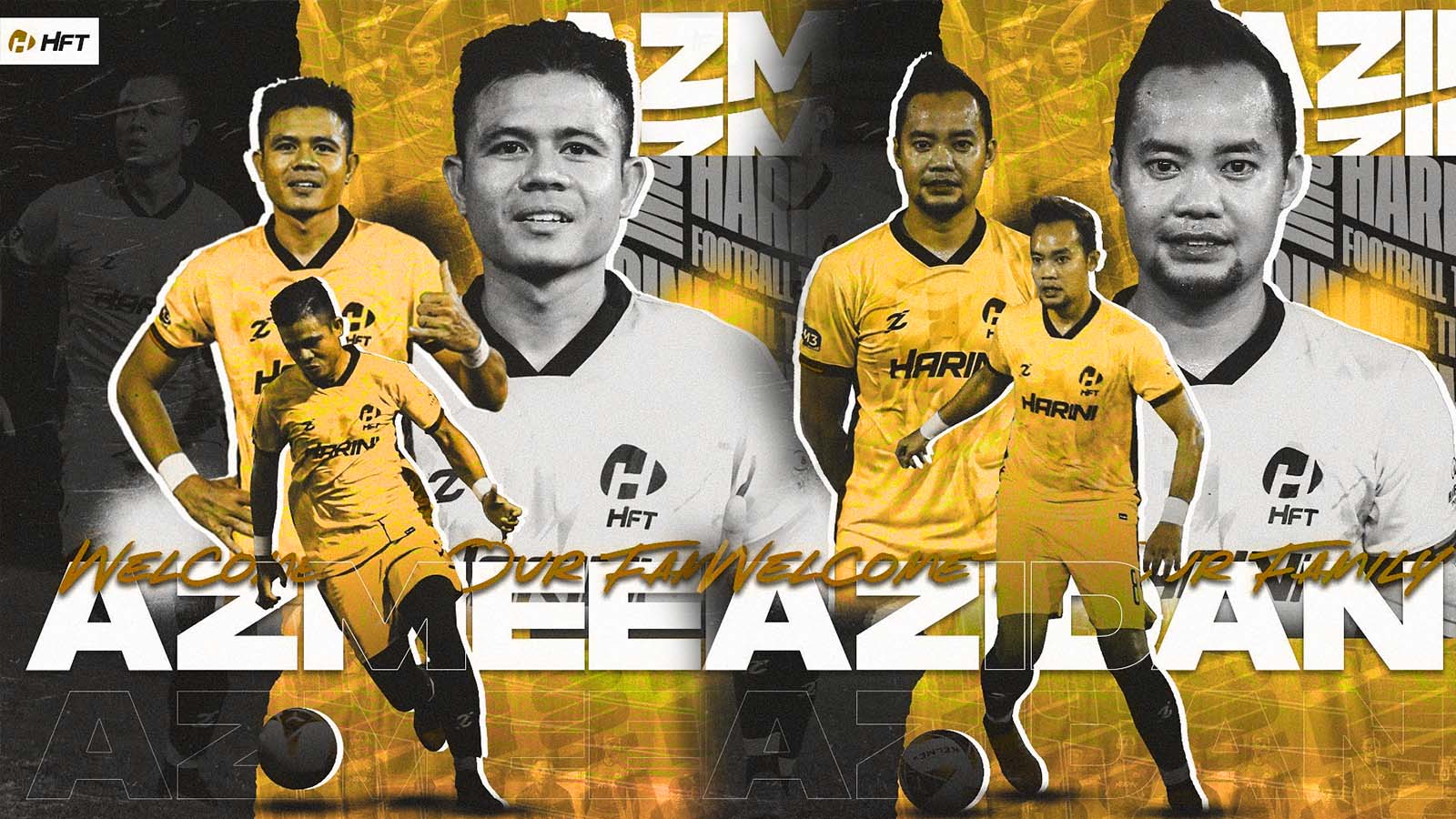 Azmeer Yusof dan Azidan Saruddin tampil perkuat Harini FT – Harimau Malaya