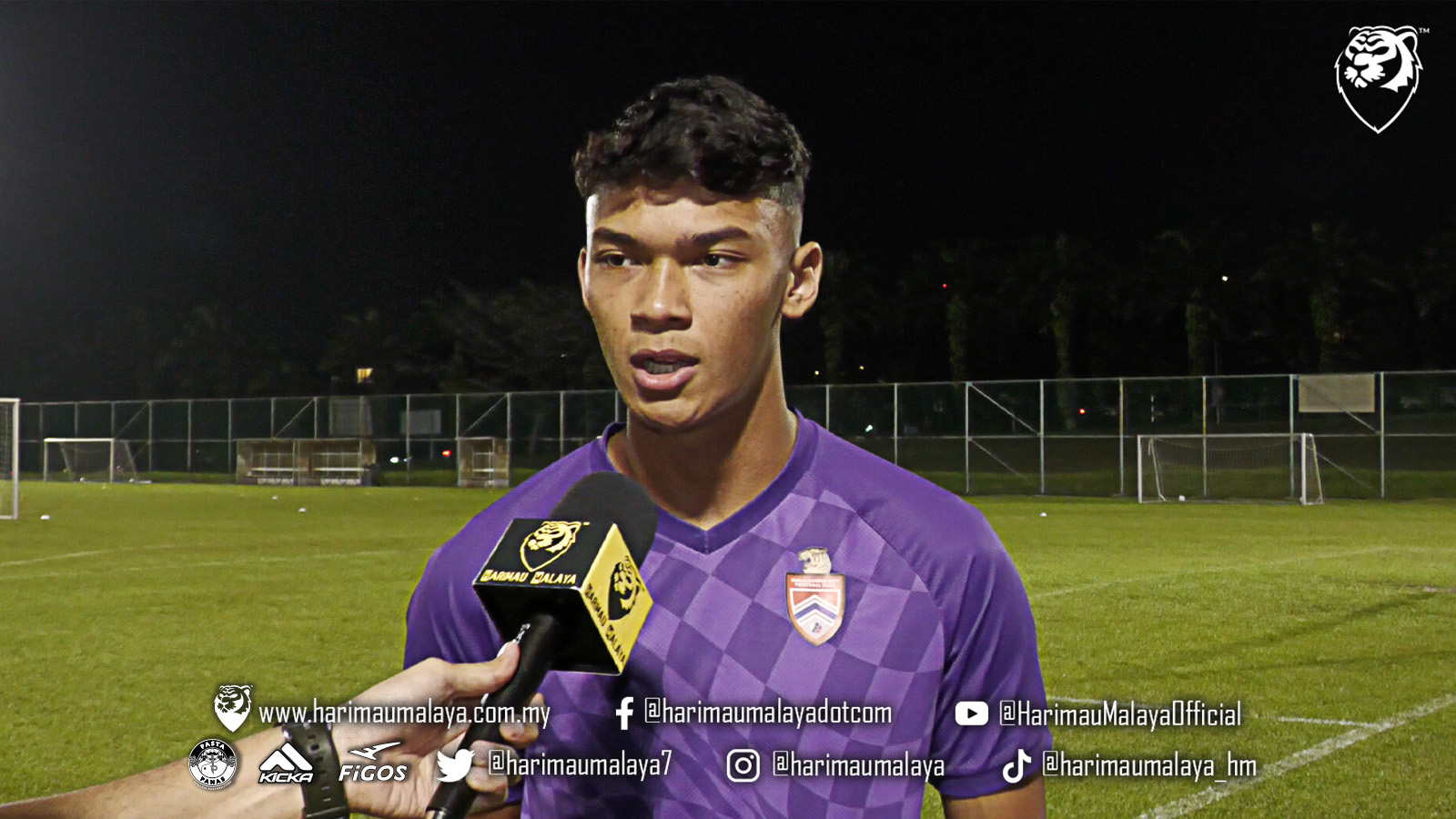 Tak sukar untuk saya bersaing untuk dapat tempat dalam skuad Harimau ...