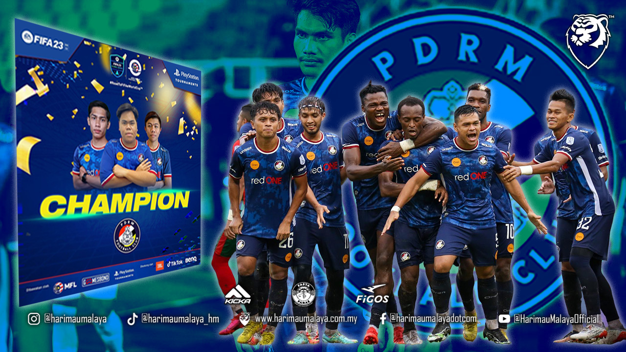PDRM FC juara eMFL Liga Super 2023, bukan saja cipta kejutan di padang ...