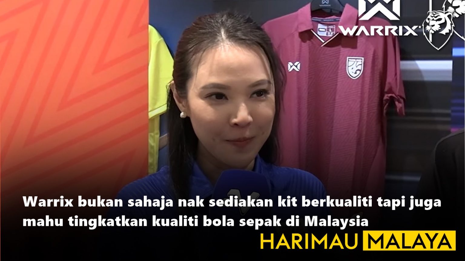 Warrix bukan sahaja nak sediakan kit berkualiti tapi juga mahu tingkatkan kualiti bola sepak di ...