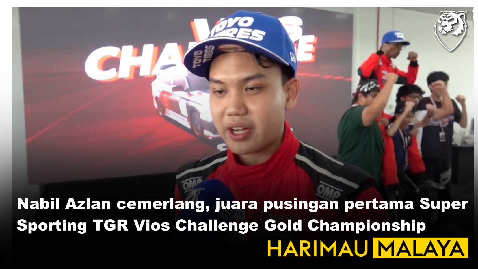 Nabil Azlan cemerlang, juara pusingan pertama Super Sporting TGR Vios ...