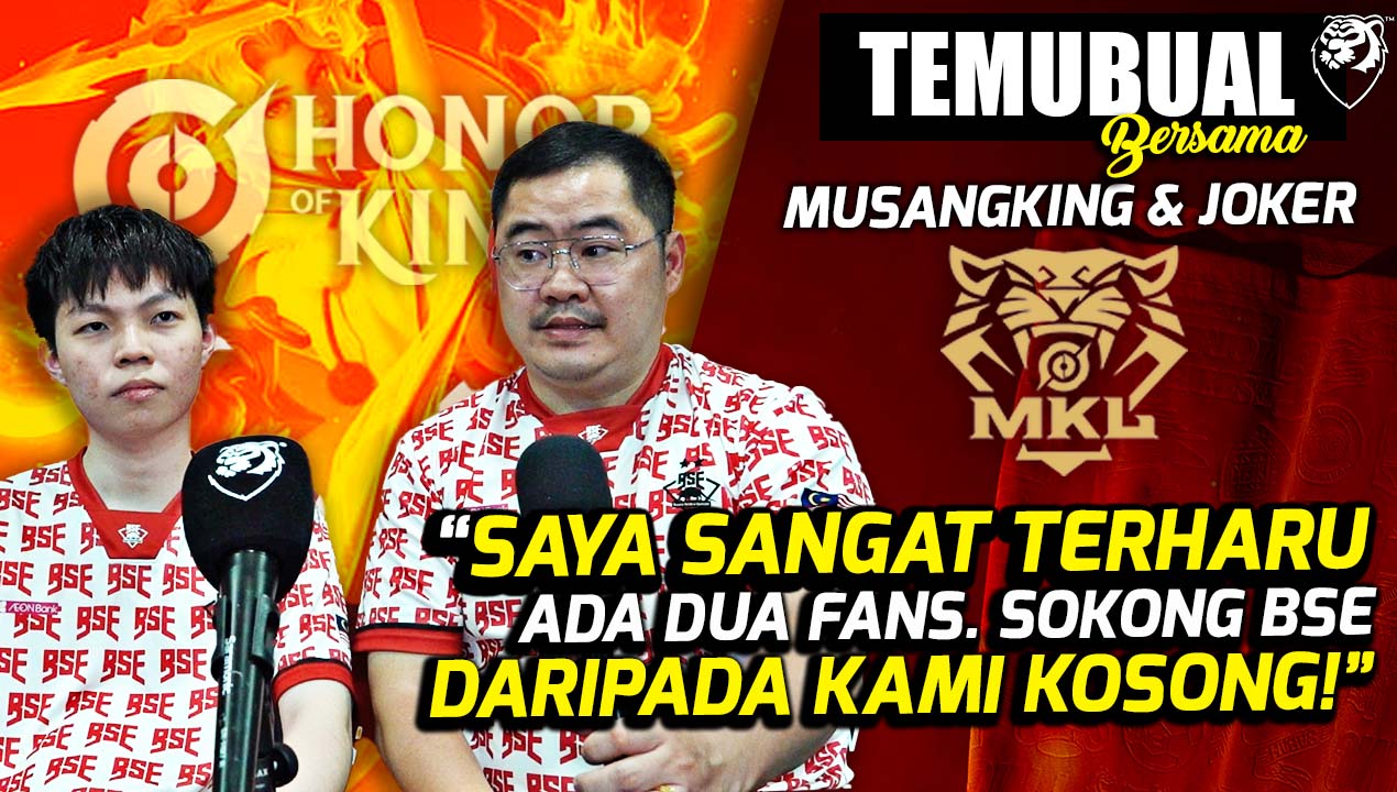 “Saya terharu ada 2 fans yang saya kenal, sokong kami daripada kosong ...