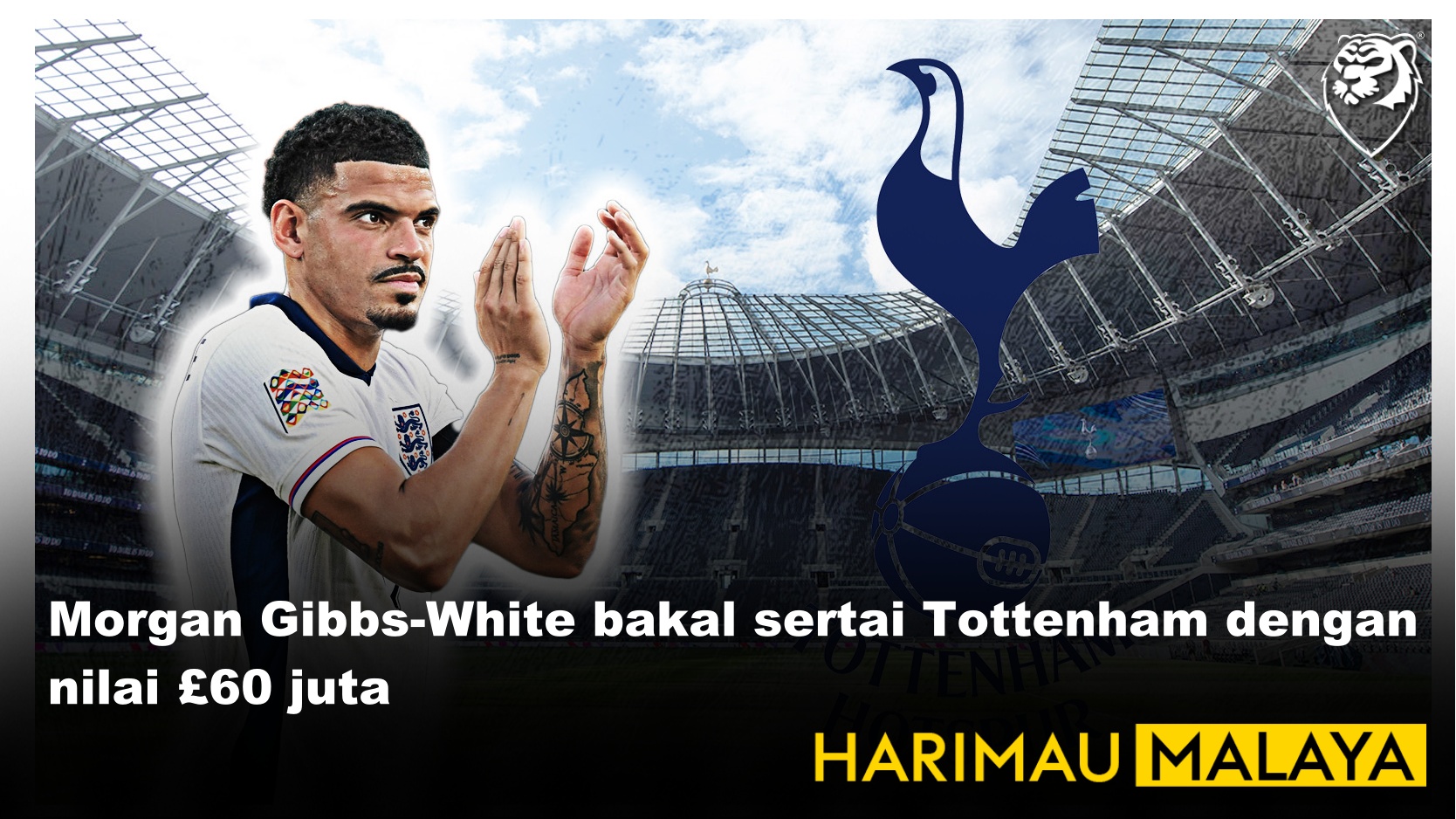 Morgan Gibbs-White bakal sertai Tottenham dengan nilai £60 juta ...